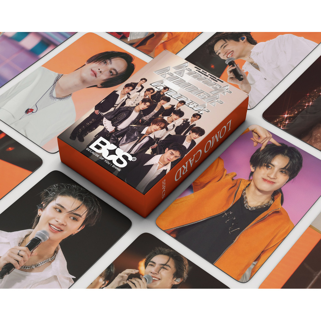 30-124pcs BUS Photocards Because of You I Shine Laser Hologram Lomo ...