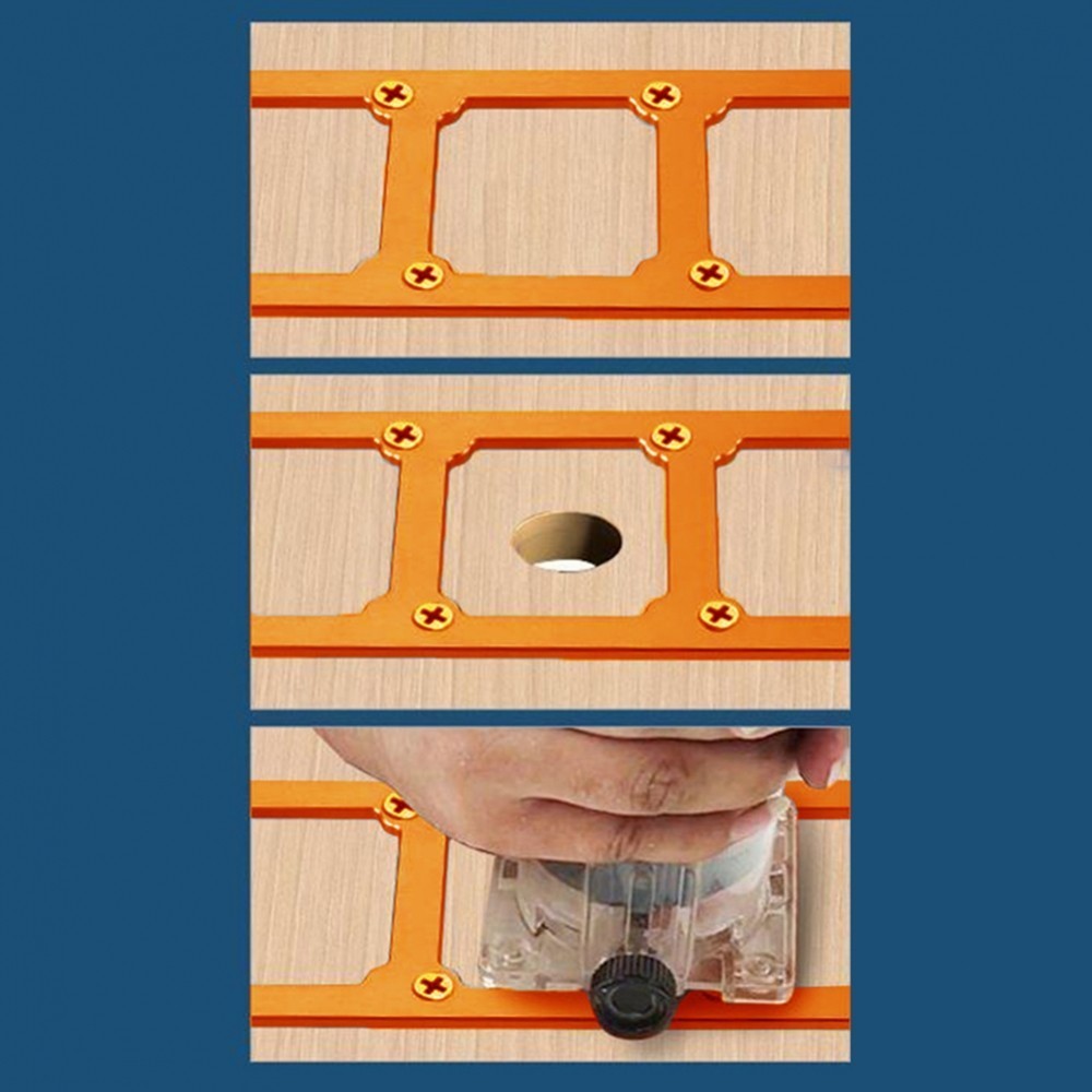 Aluminum Alloy Socket Layout Template for Standard and Non Standard ...