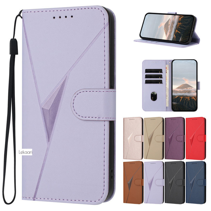 Simple Flip Case for Xiaomi Redmi 14C 13C A4 A3 12 10 10C 10A 9T 9C 9A 9 Pro Leather Wallet ...