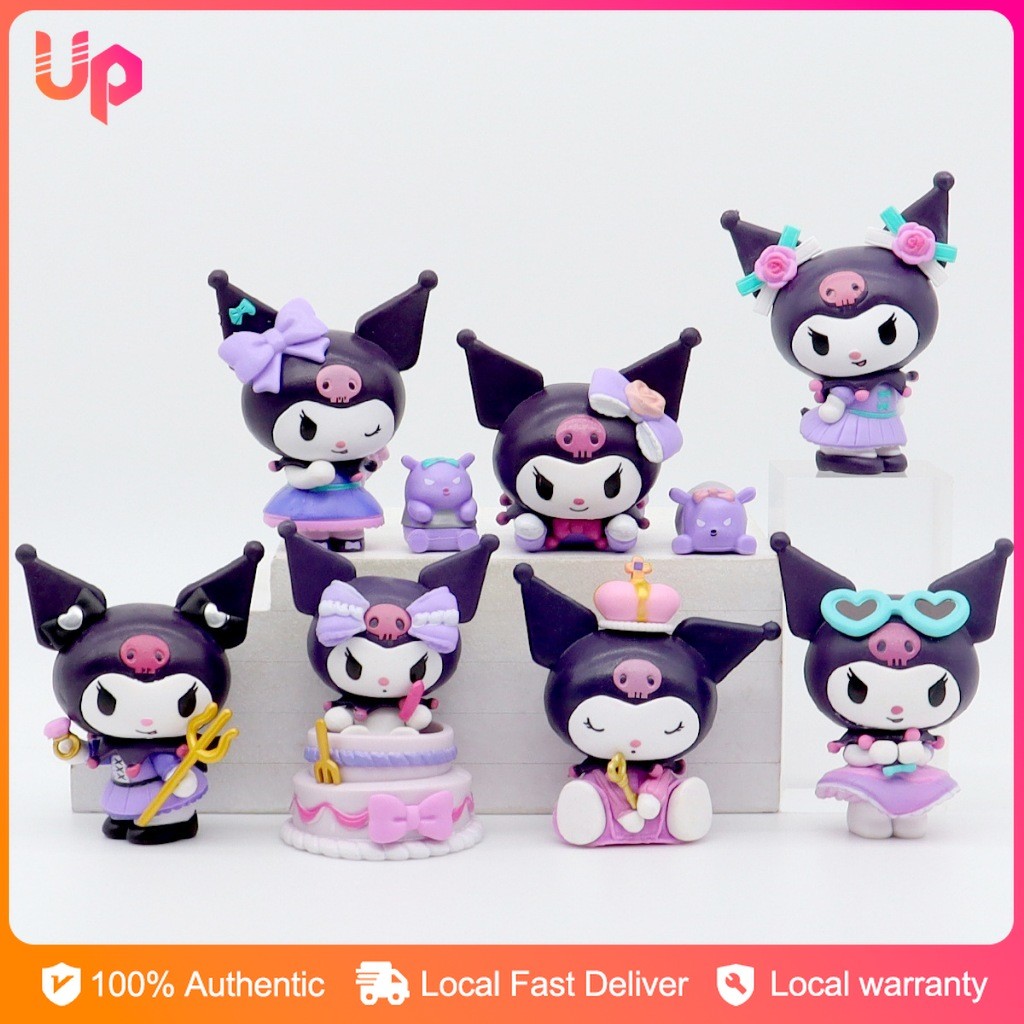 New Sanrio Kuromi Mini Figurine Blind Box Desktop Decoration Birthday ...