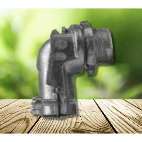 1/2" 3/4" 1" CONDUIT BX CONNECTOR ANGLE FITTINGS METAL STEEL | Shopee ...