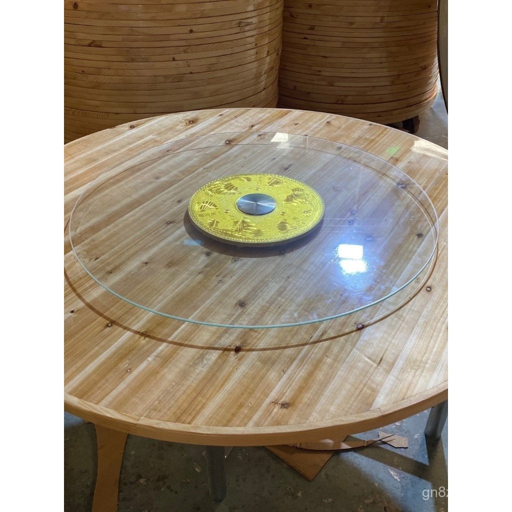 Solid Wood Folding Dining Table10People15Household Restaurant Large ...