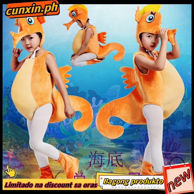 Cosplay Children Sea Animal Performance Costume Underwater World Crab ...