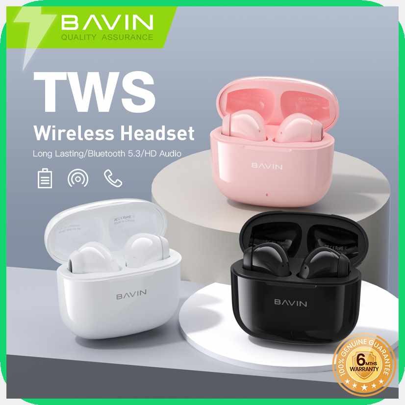 BAVIN'Qt_BA56/O>TWS)Wv?Wireless*Fe?Bluetooth*Kw?5.3*YV?Earphone*m ...