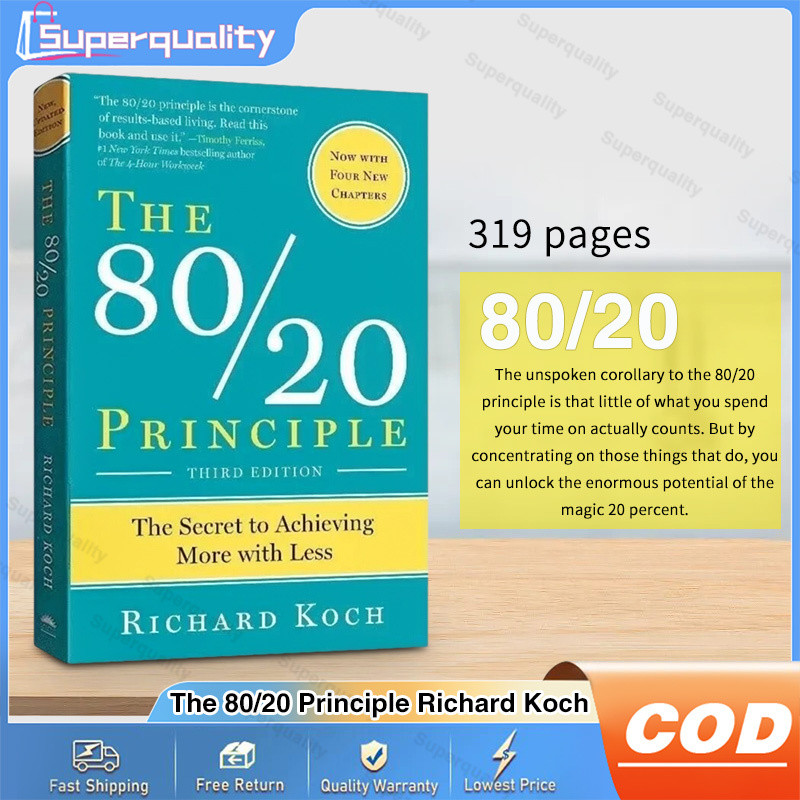 The 80/20 Principle:The Secret to Achieving More with Less self help by ...