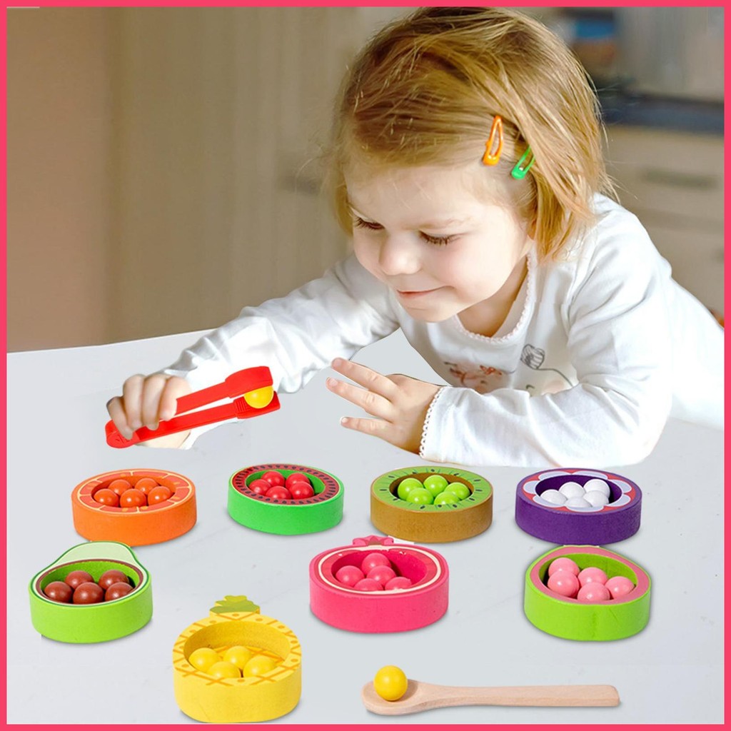 Counting Sorting Toys Toddler Learning Beads Toys Creative Educational ...