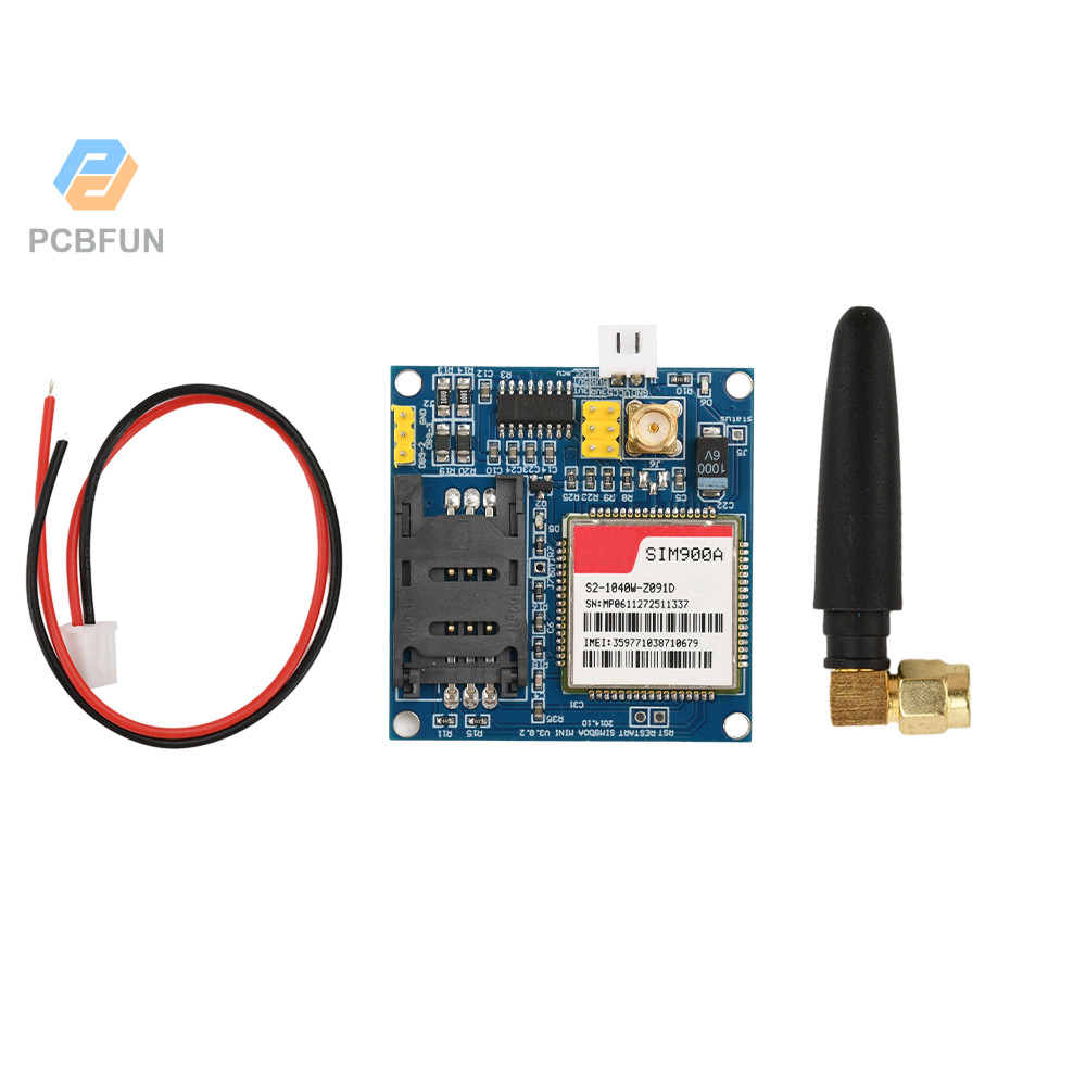 Pcbfun SIM900A development board module GSM\GPRS\STM32\wireless data ...