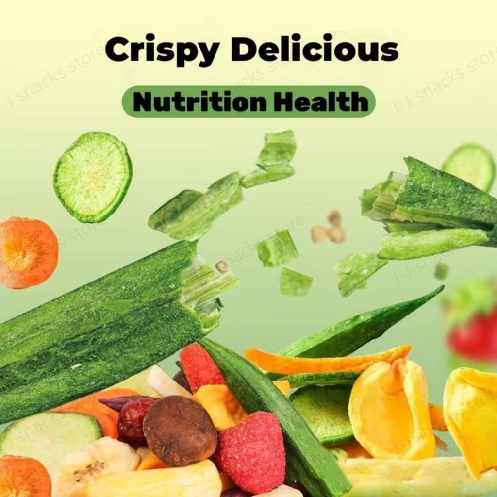 Buy 1 get 1 Fruit and Vegetable Crisp Assorted Mix 12 kinds of Dried ...