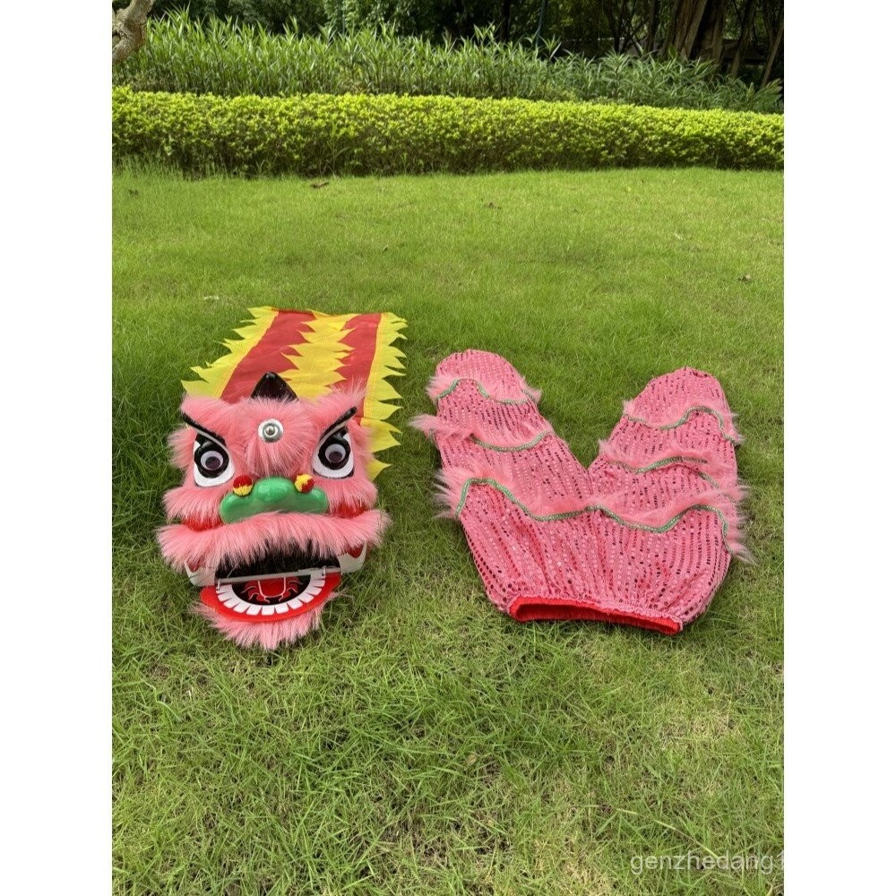 Plastic Shatter Proof Lion Dance Children Lion Dance Props Set Children ...