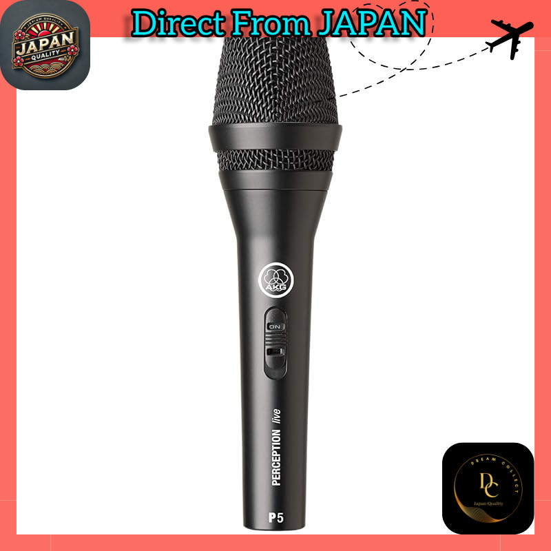 AKG Akage Vocal Super Cardioid Microphone P5 S with Switch [Domestic ...