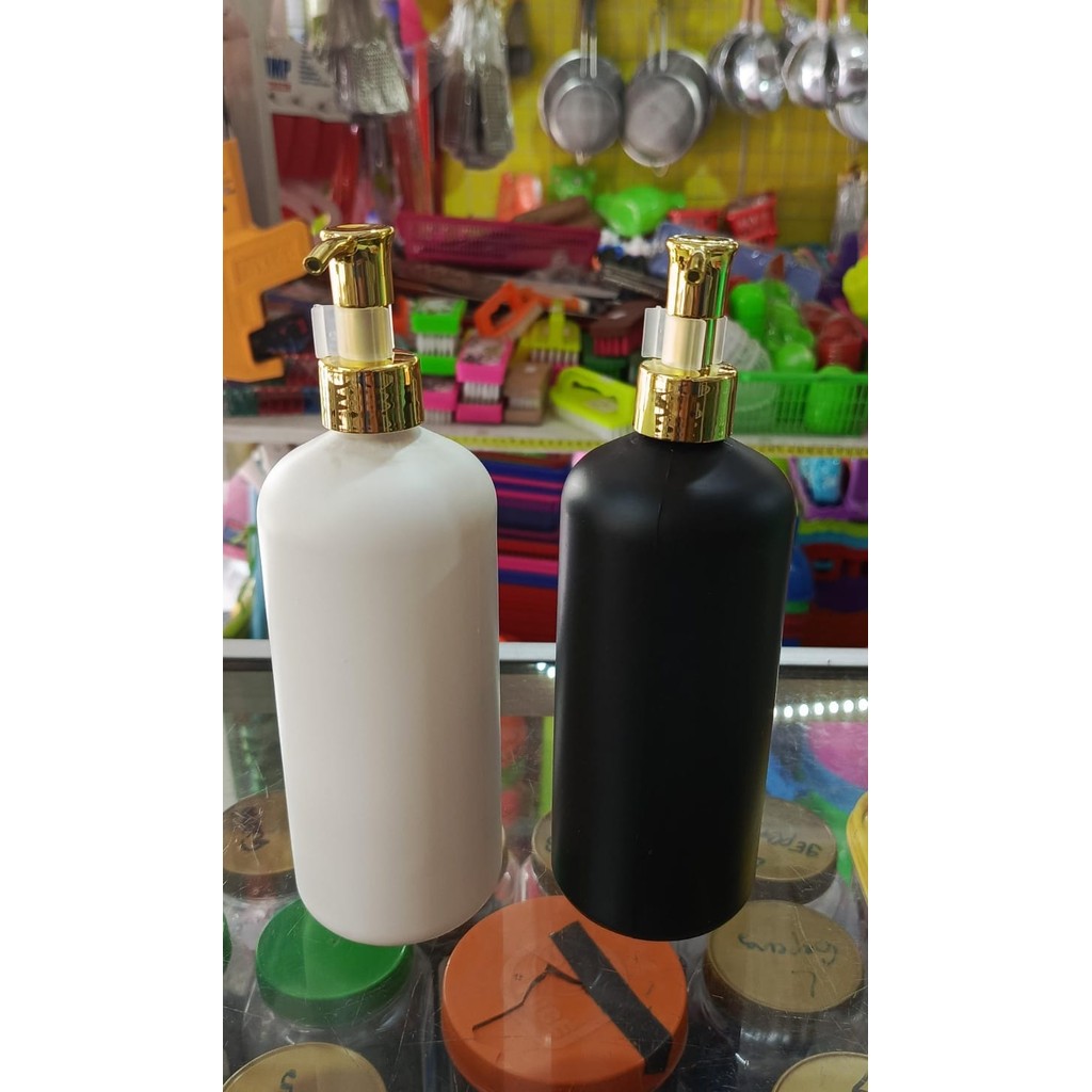 Aesthetic DOFF Bottle 500ml Minimalist Refill Organizer Liquid Soap ...