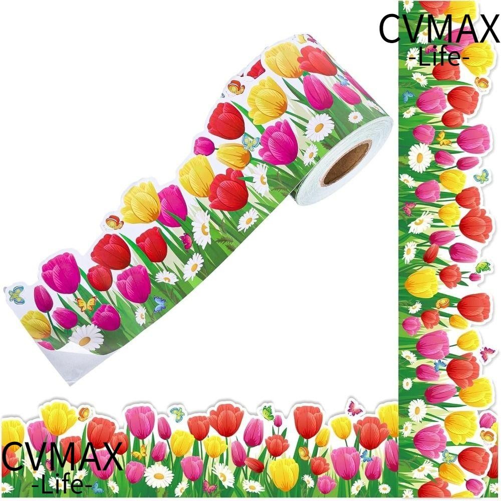CVMAXX Chalkboard Bulletin Board Border, Self Adhesive Paper Border ...