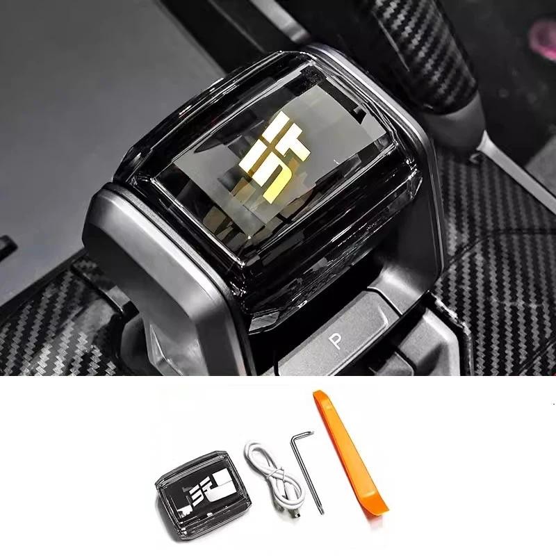 Car Shift Lever Crystal File Handle Modification Chip Decoration For ...