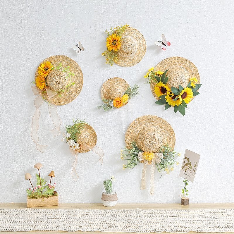 Hanging Decorative Straw Woven Corner Courtyard Outdoor Aerial Natural ...