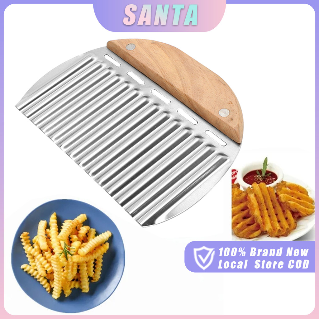 Potato Wave Knife Potato Cut Stainless Steel Multifunctional Cutter ...