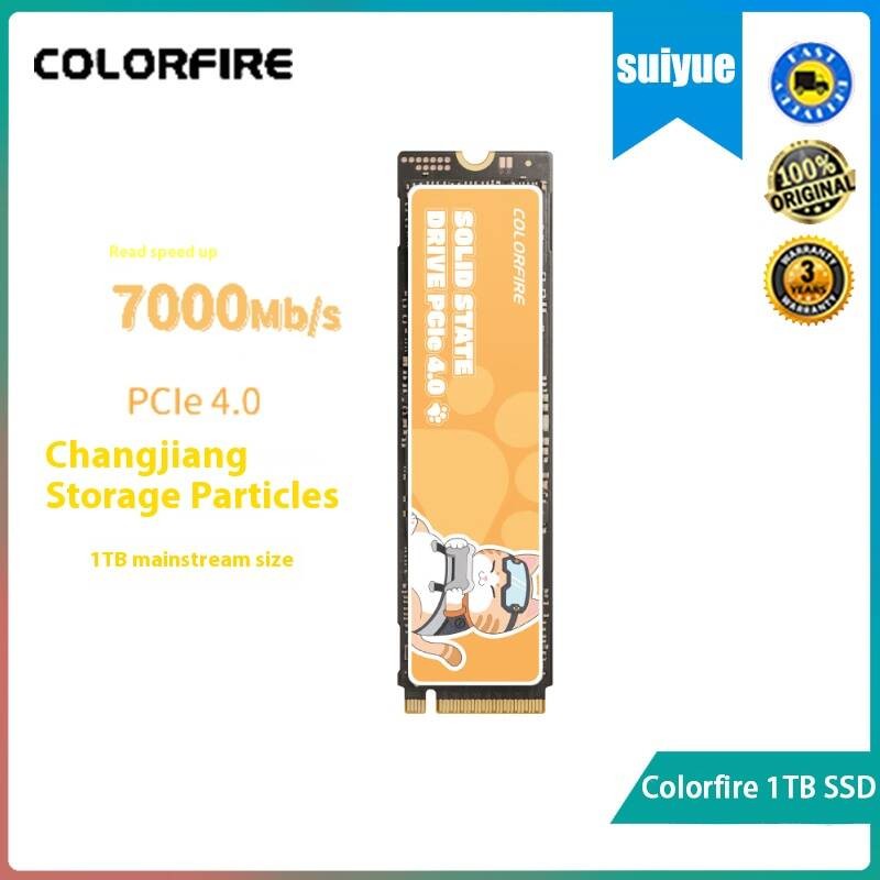 Colorfire 1TB SSD Solid State Drive M.2 Interface (NVMe Protocol ...