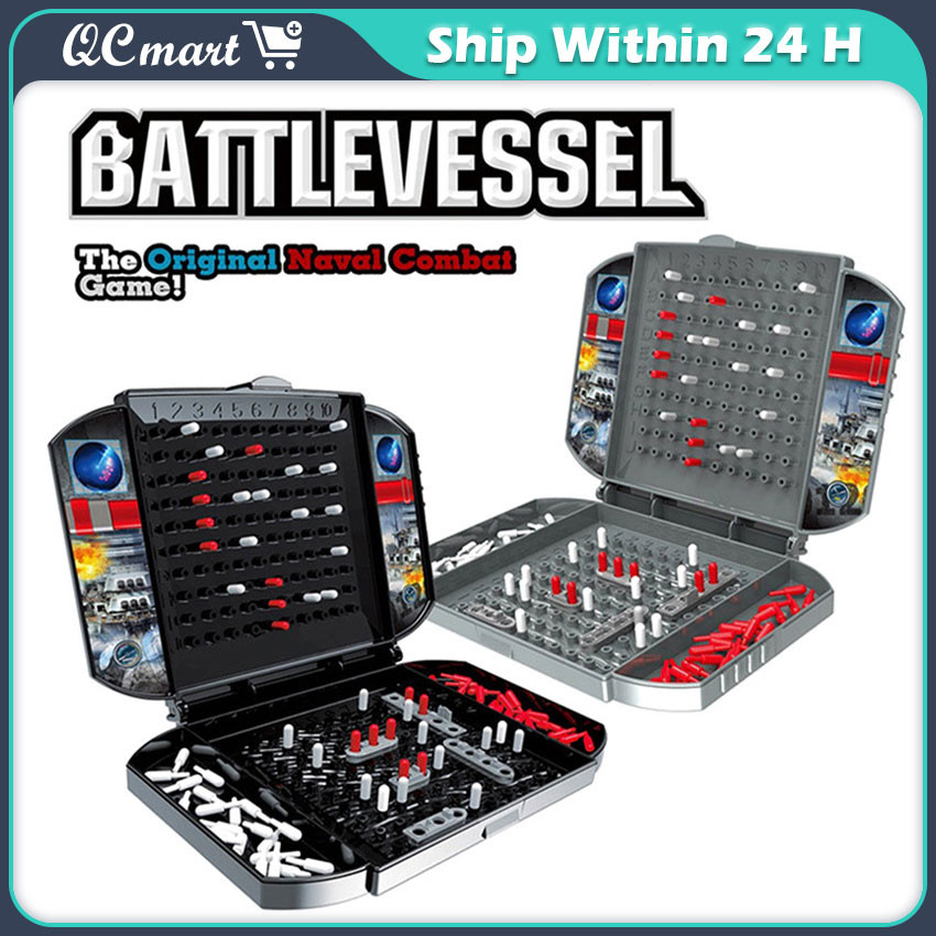 【Fast Shipment】 Naval Chess Game The Sea Battle Board Family Strategy ...