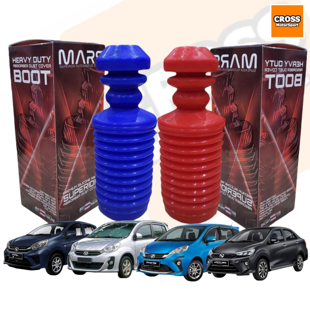 MARS SILICONE - ABSORBER DUST COVER BOOT FRONT SILICONE PERODUA VIVA ...