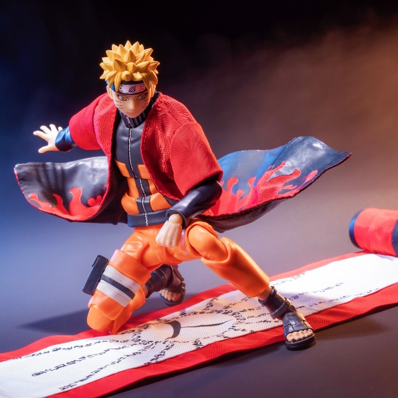 Shf Naruto Naruto Immortal Robe Scroll Clothes Cloth Clothes | Shopee ...