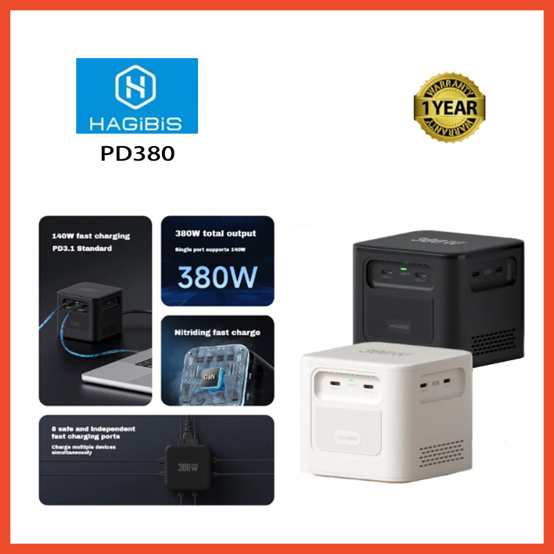Hagibis PD380 380W Gallium nitride charger PD3.1 Desktop Charging ...