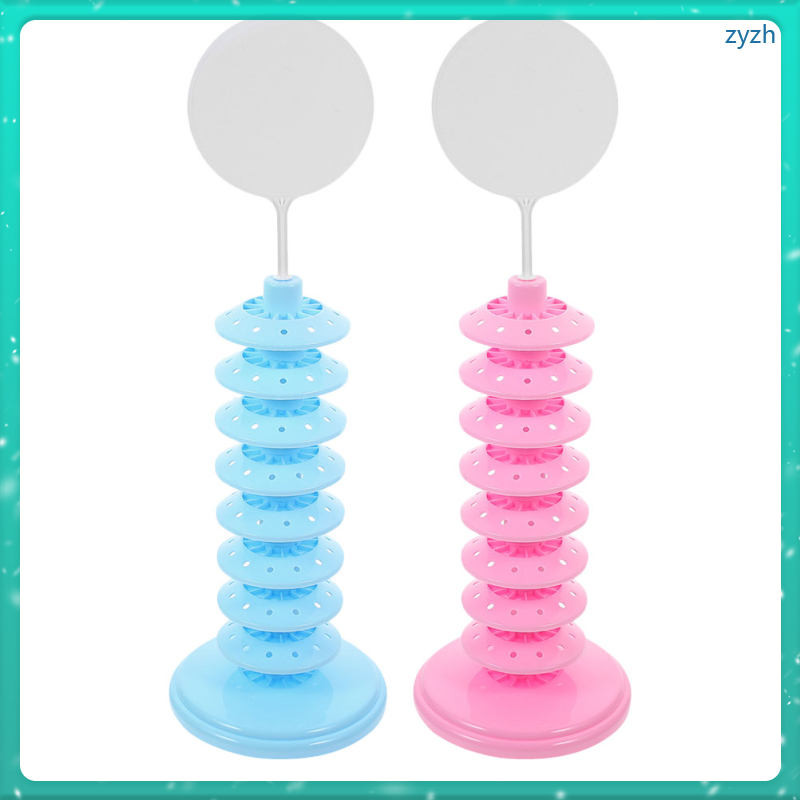 2 Pcs Lollipop Display Stand Cake Rack Dessert Holder Tiered Shelf ...