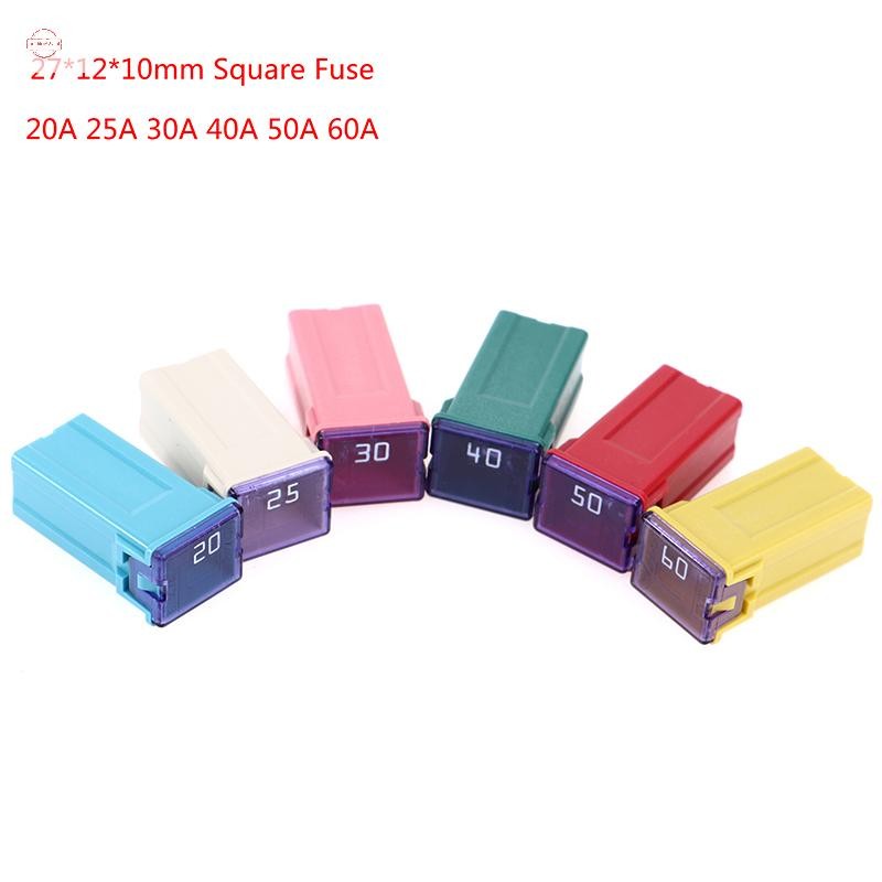 Sun Mini Square Fuse 32V 20A 25A 30A 40A 50A60A Automotive Car Fuse ...