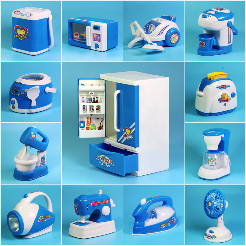 2025 Mini Electric Small Appliances Little Boy Play House Toys Washing ...