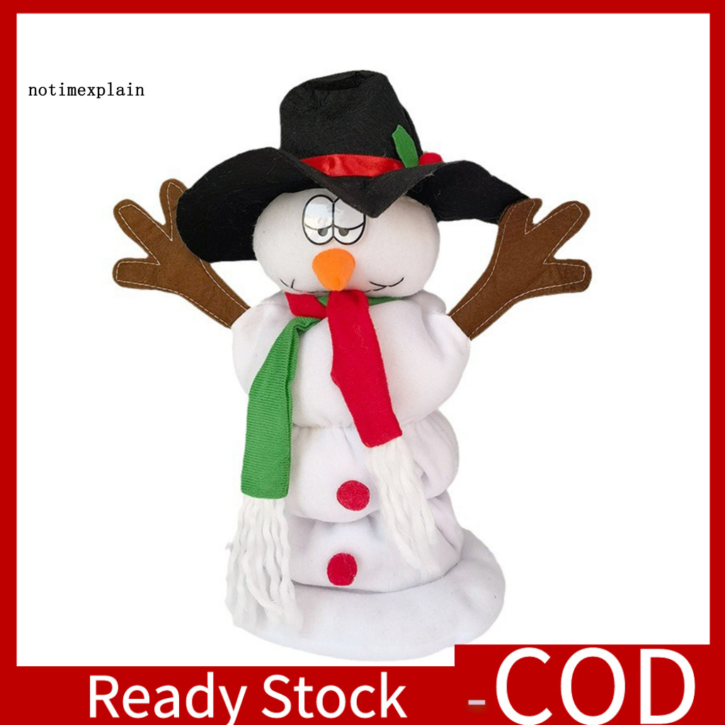 NTA Animated Holiday Snowman Rocking Snowman Christmas Decoration ...