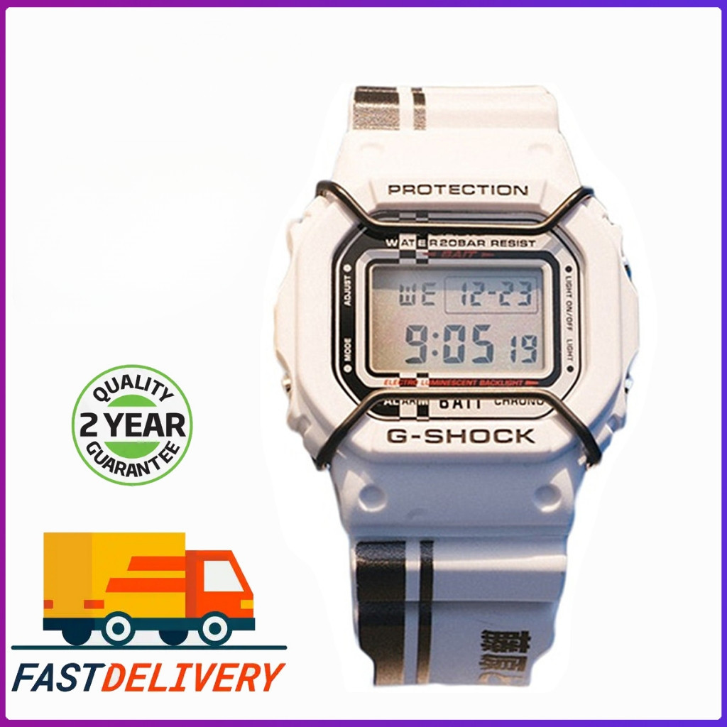 DW-5600 Series Watch Wrist LED Display Watch 2021 Initial D Square ...