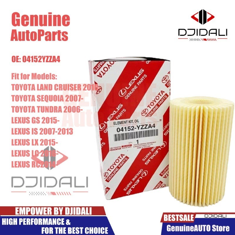 New OIL FILTER 04152-YZZA4 FOR TOYOTA LAND CRUISER 200 Lexus IS F ...