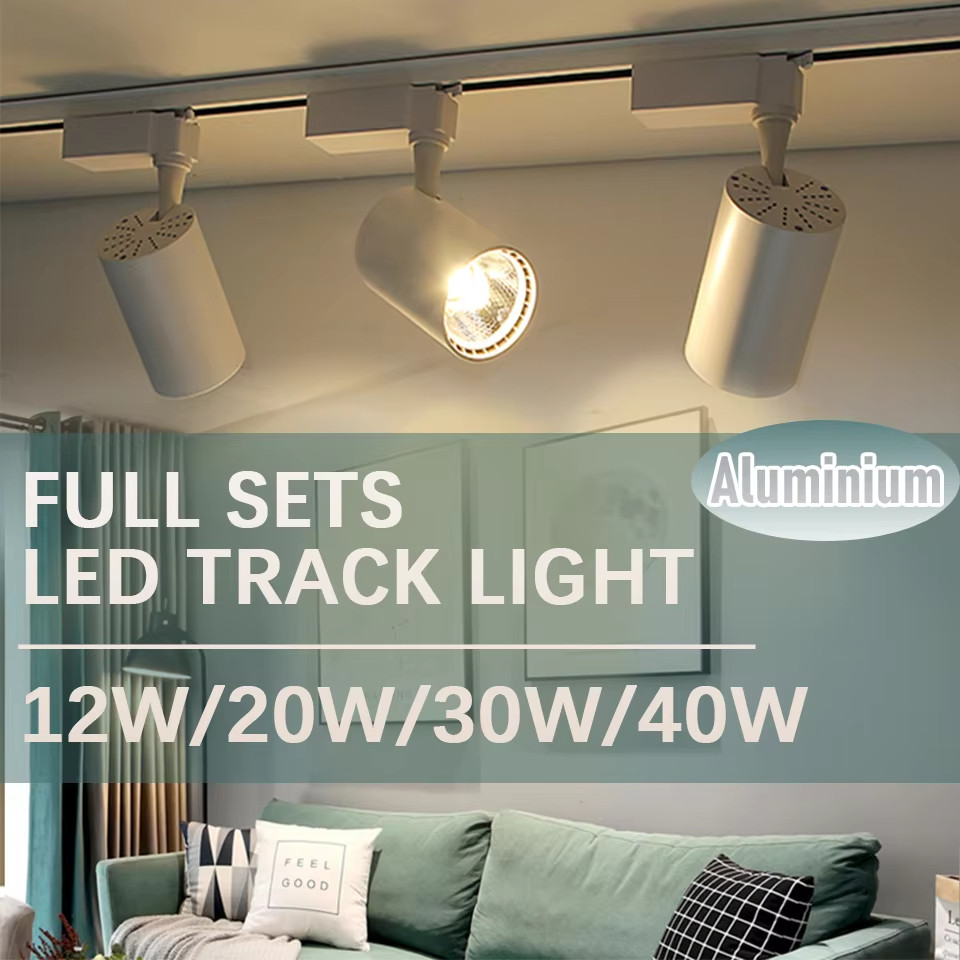 Track Light Complete Set Cob Spotlight for Ceiling/Led Spot Light/Rail ...