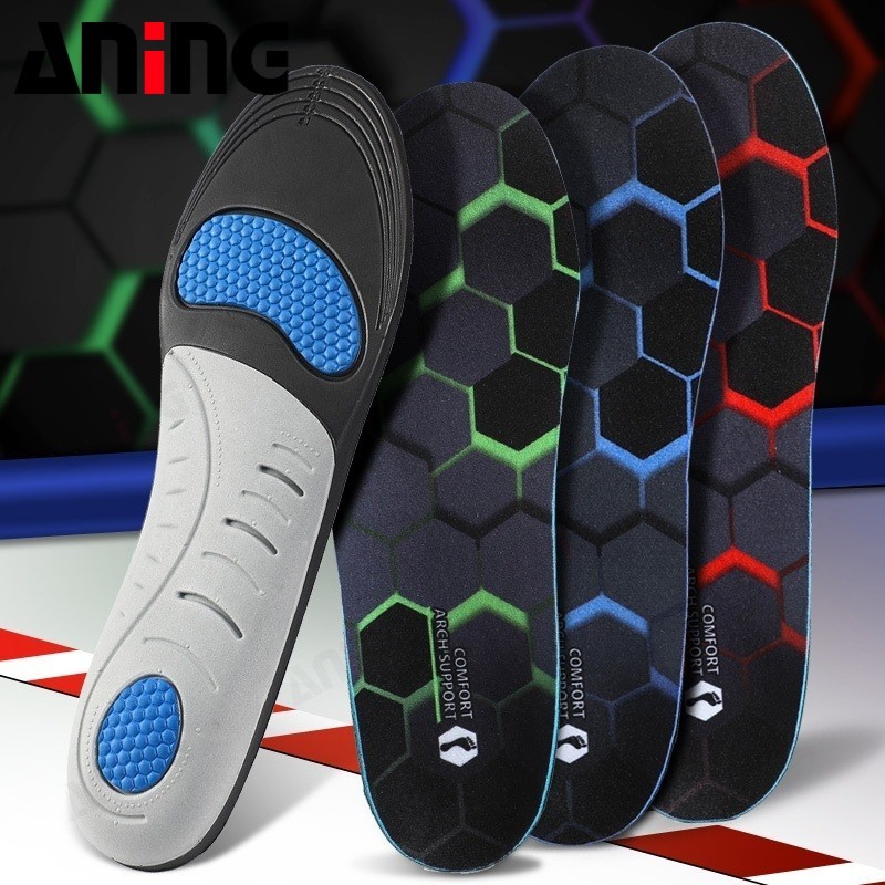 Fashion Sports Insole Insert Shoe Pad Arch Support Heel Cushion Unisex ...