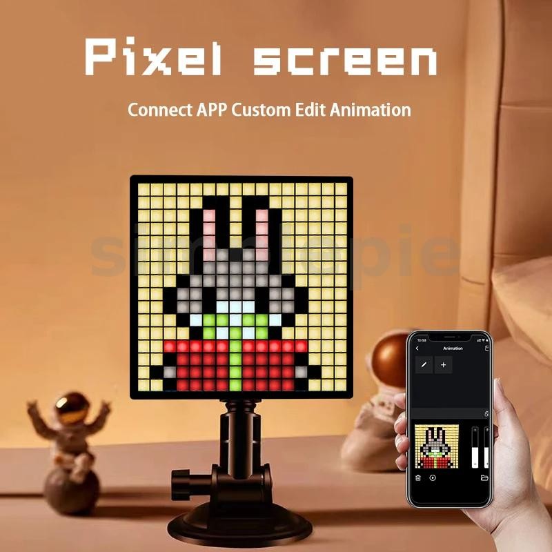 LED Pixel Display Screen Bluetooth Pixel Light Table With Pixel Photo ...