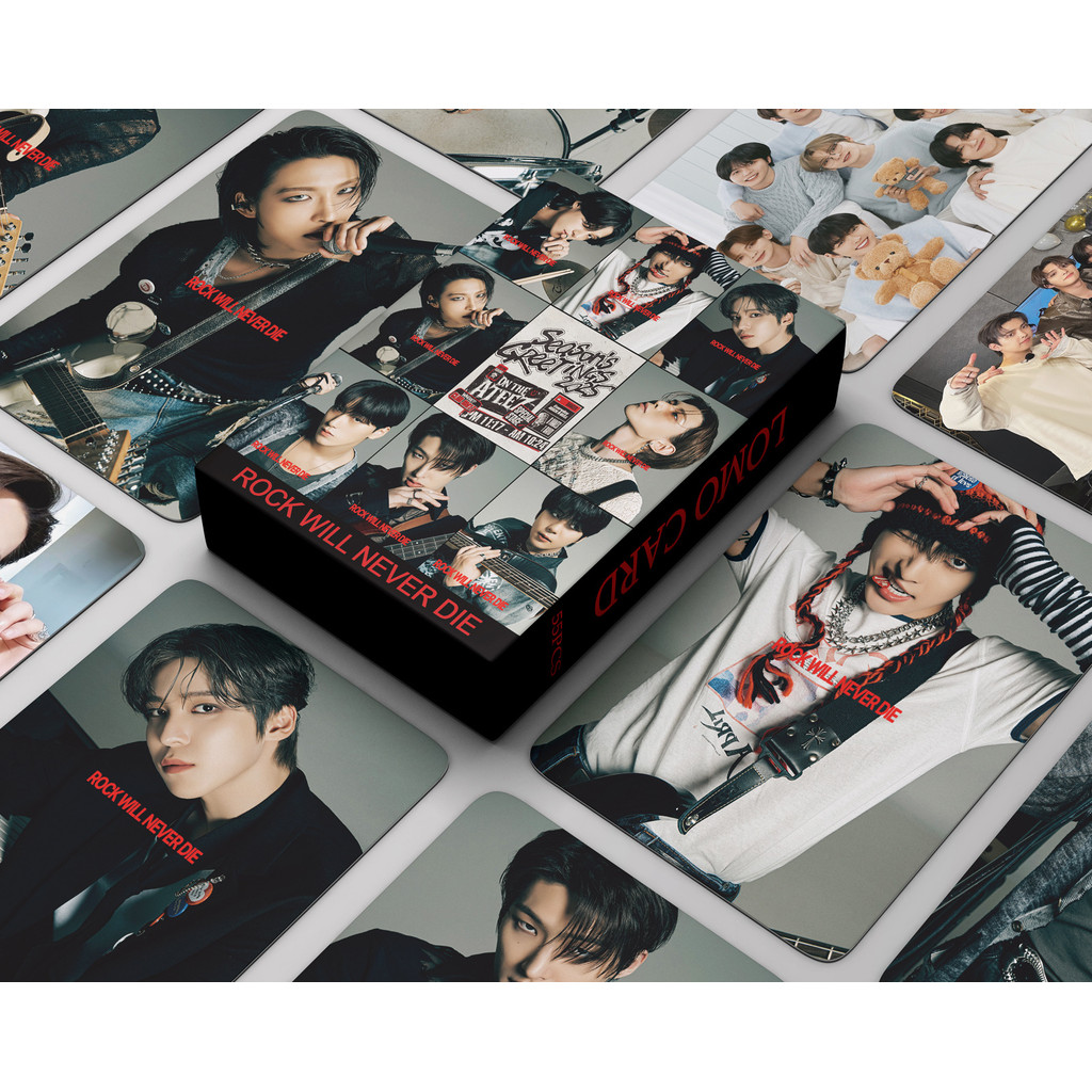 KPOP 55pcs/box ATEEZ Photocards 2025 SEASON’S GREETINGS KPOP LOMO Card Collection Card | Shopee ...