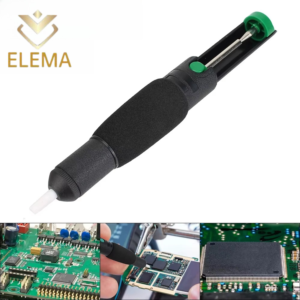 Hot Soldering Sucker Pen Soft handle anti slip Powerful Desoldering ...
