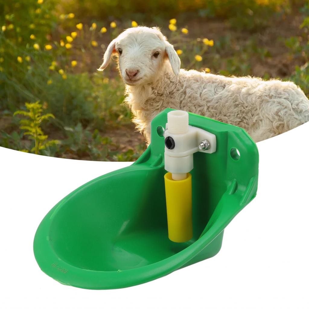 Stainless Steel Automatic Waterer Bowl With Float Ball Valve Animal ...