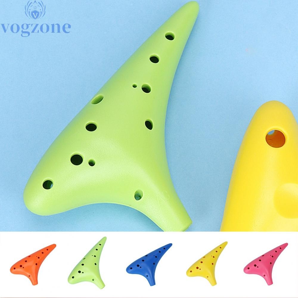 Captivating Sound Alto C Ocarina Resin Plastic Flute 12 Hole Beginner ...
