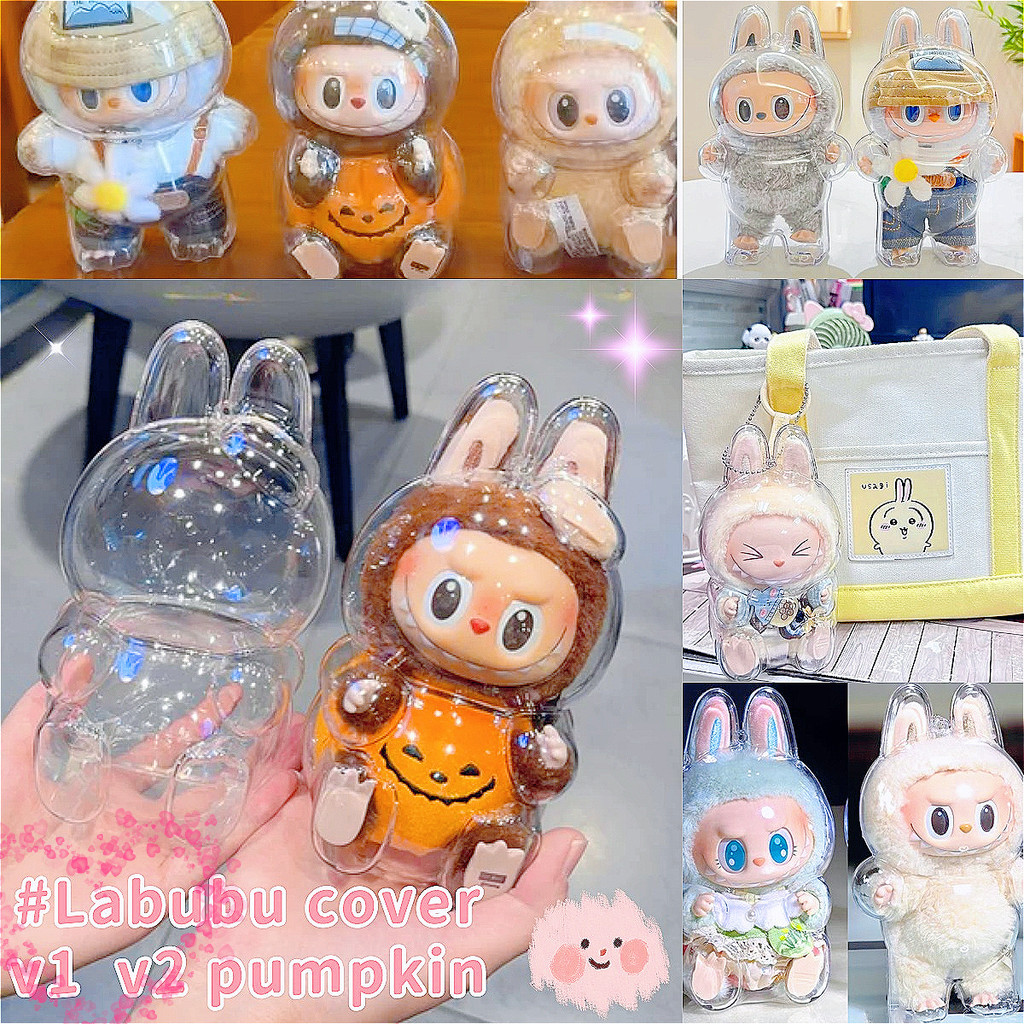 Labubu Cover Labubu Case Labubu V2 Transparent Protective Shell Labubu ...