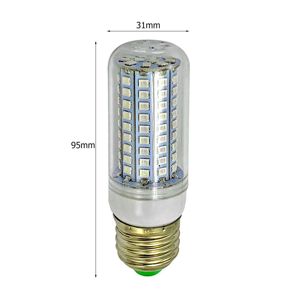 E27 10W 102 LED UV Germicidal Lamp UVC Sanitizer Light Corn Bulb Anti ...