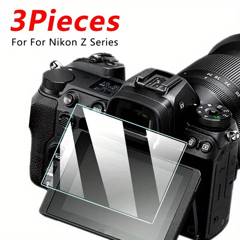 3Pcs Tempered Glass Screen Protector For Nikon Z9 Z9II Z8 Z7 Z7II Z6 ...