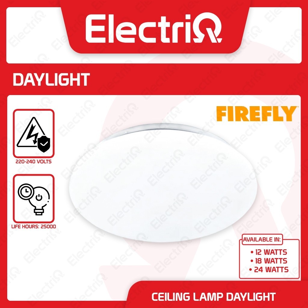 Electriq l Firefly Basic Series LED Ceiling Lamp Classic ( 12W-24W ...