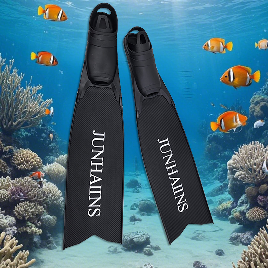 Snorkeling men's and women's free diving PP+TPR fins fishing and ...
