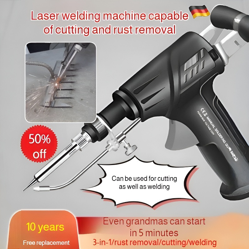 3-in-1 Portable Laser Welding Machine Kit | 90W Precision Spot Welder ...