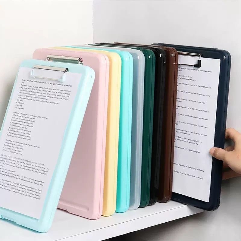 2IN1 Clipboard with Storage Multifunctional File Storage Boх Clipboard ...