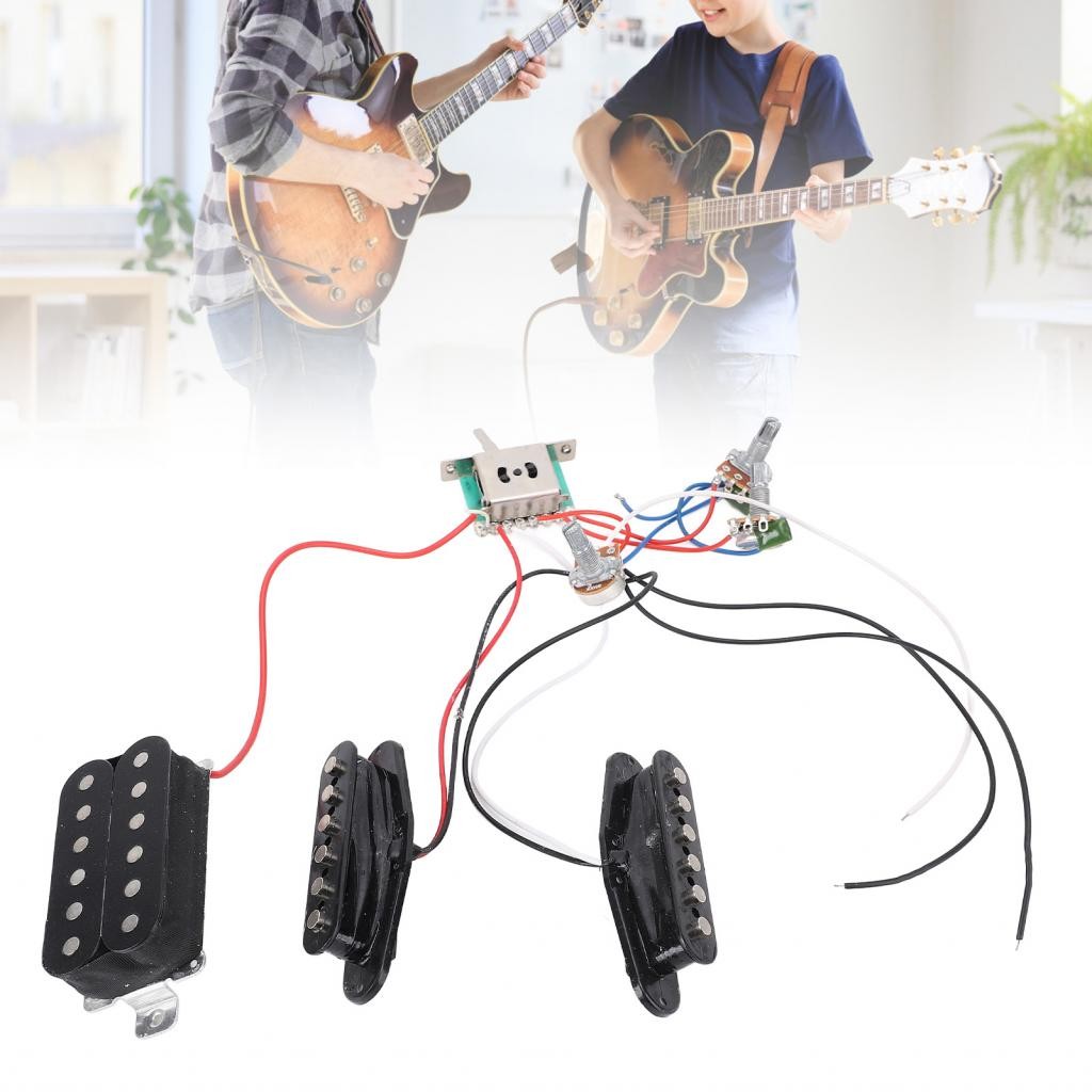 Guitar Pickup Set Overwound Open Style Classical Tone Humbucker with ...