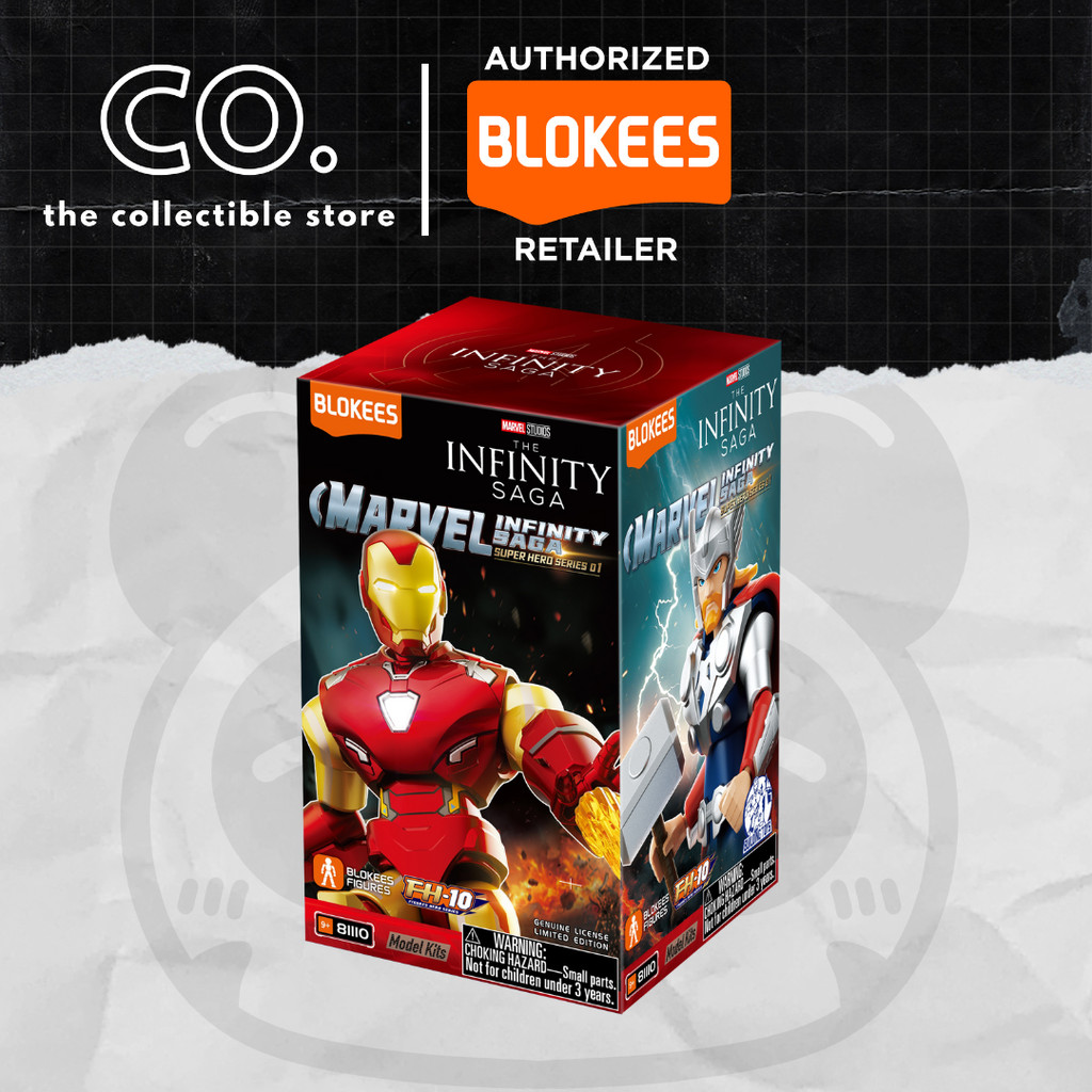 Blokees Marvel Infinity Saga Series 01 Collectible Figures | Shopee ...
