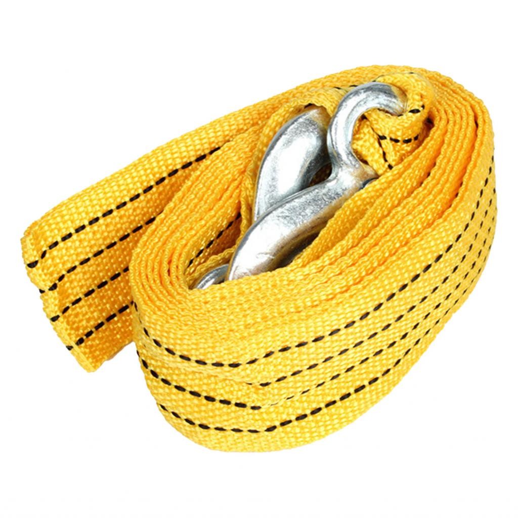 Gugushop 1 Pcs 3M Car Tow Cable Heavy Duty 3 Ton Truck Trailer Rope ...