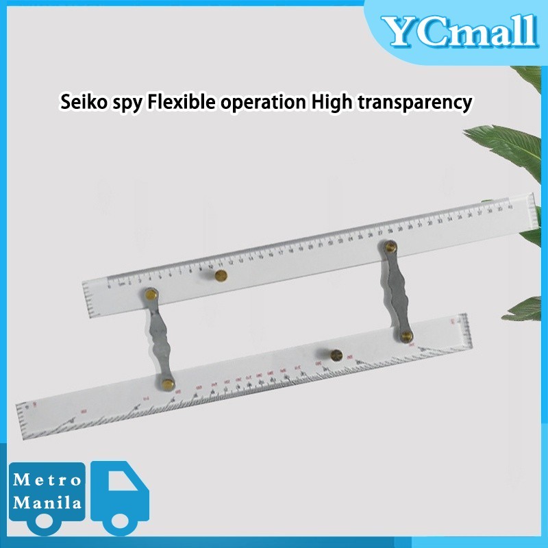 45/60cm Nautical Charts Parallel Ruler Mapping Points to Pull Parallel ...