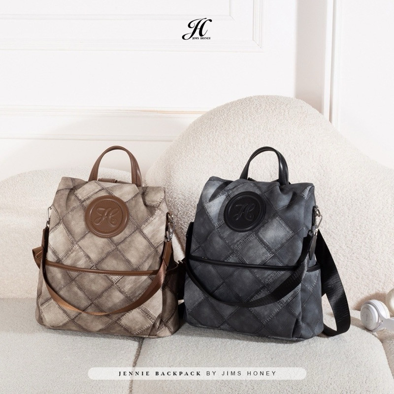 Jims Honey - Jennie Backpack - Women's Backpack | Shopee Philippines