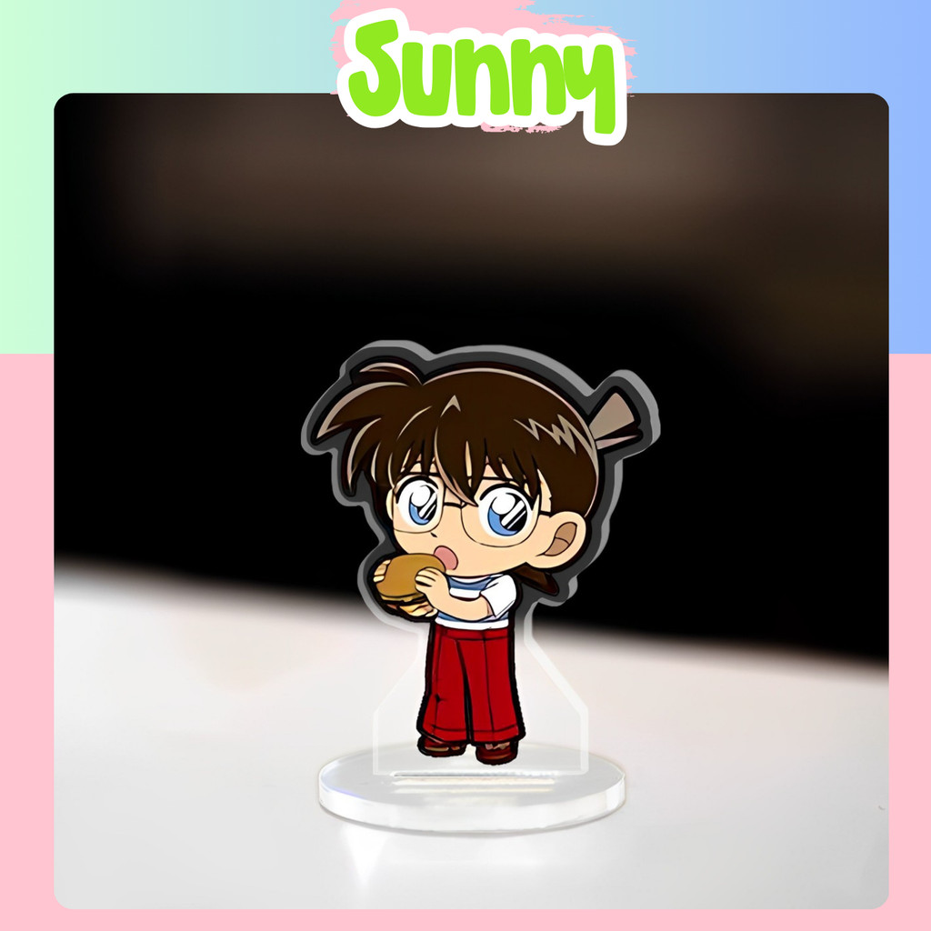 Mini Conan Standee Chibi model, famous detective cartoon Conan Kaito ...